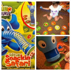 Fun With Matching: Elefun Snackin' Safari Game by Hasbro