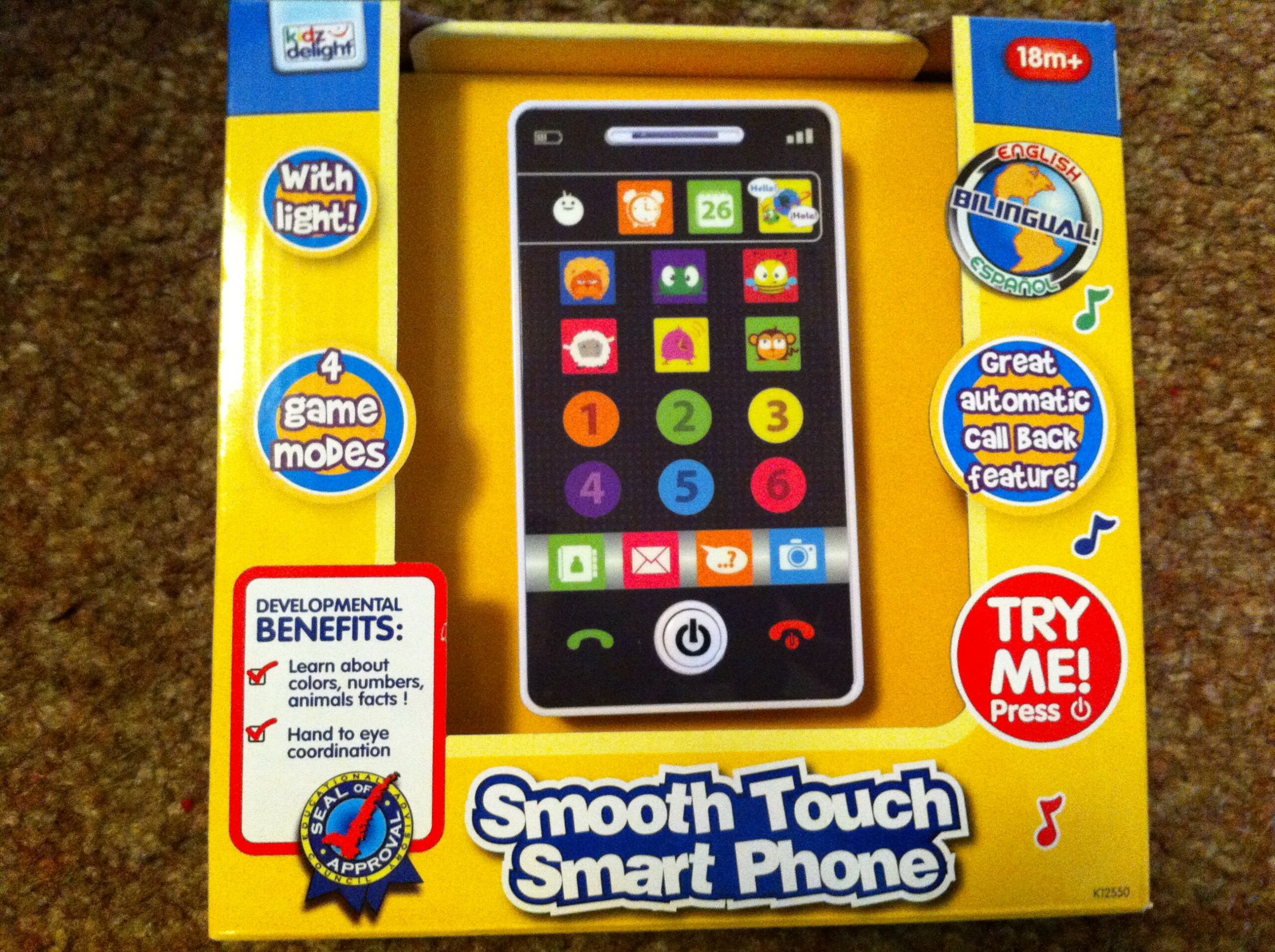 A Toy Smartphone for Tech Savvy Toddlers
