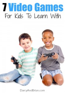 7 Video Games For Kids To Learn With