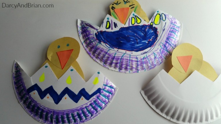 Fun Spring Crafts for Kids: Hatching Chick
