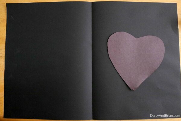 Heart Transfer Mother's Day Card Craft for Kids