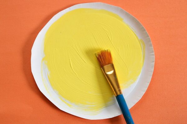 Fun and Easy Handprint Sun Paper Plate Craft for Kids