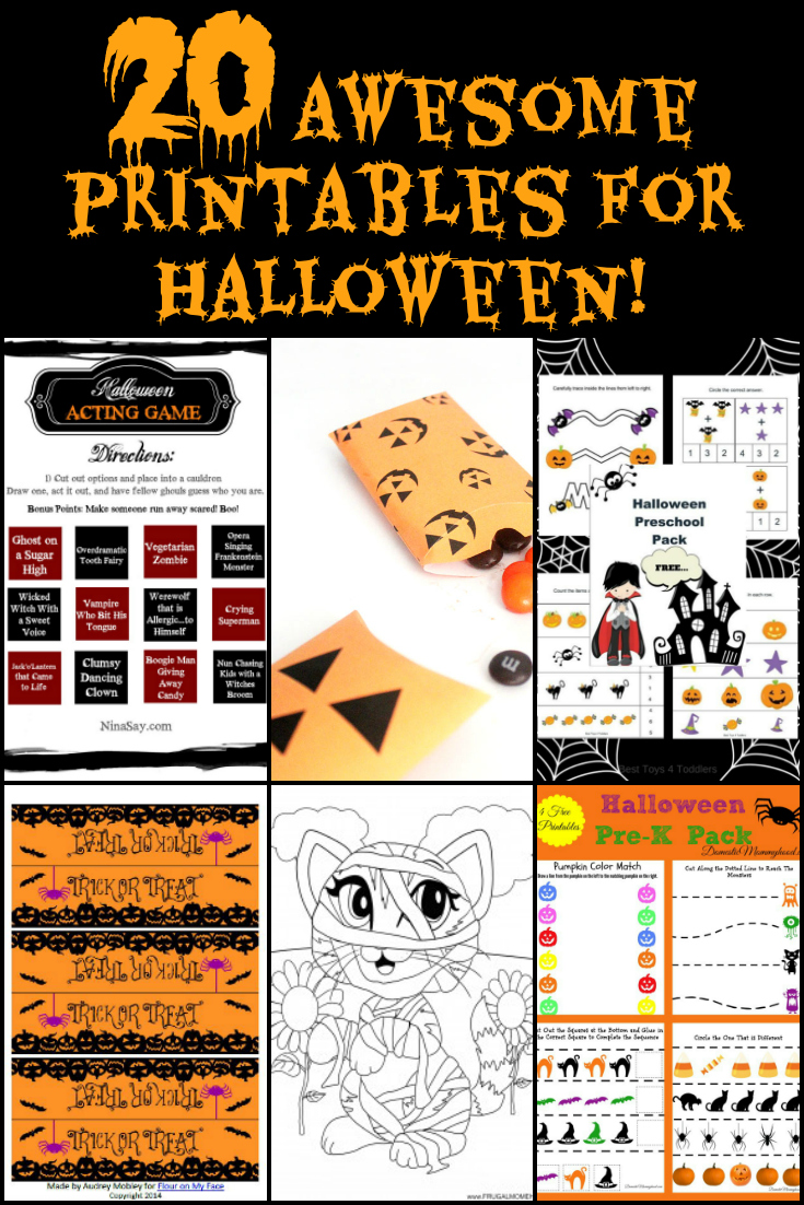 20 Free Halloween Printables For Family Fun Activities 20 Free Halloween Printables For Family Fun Activities