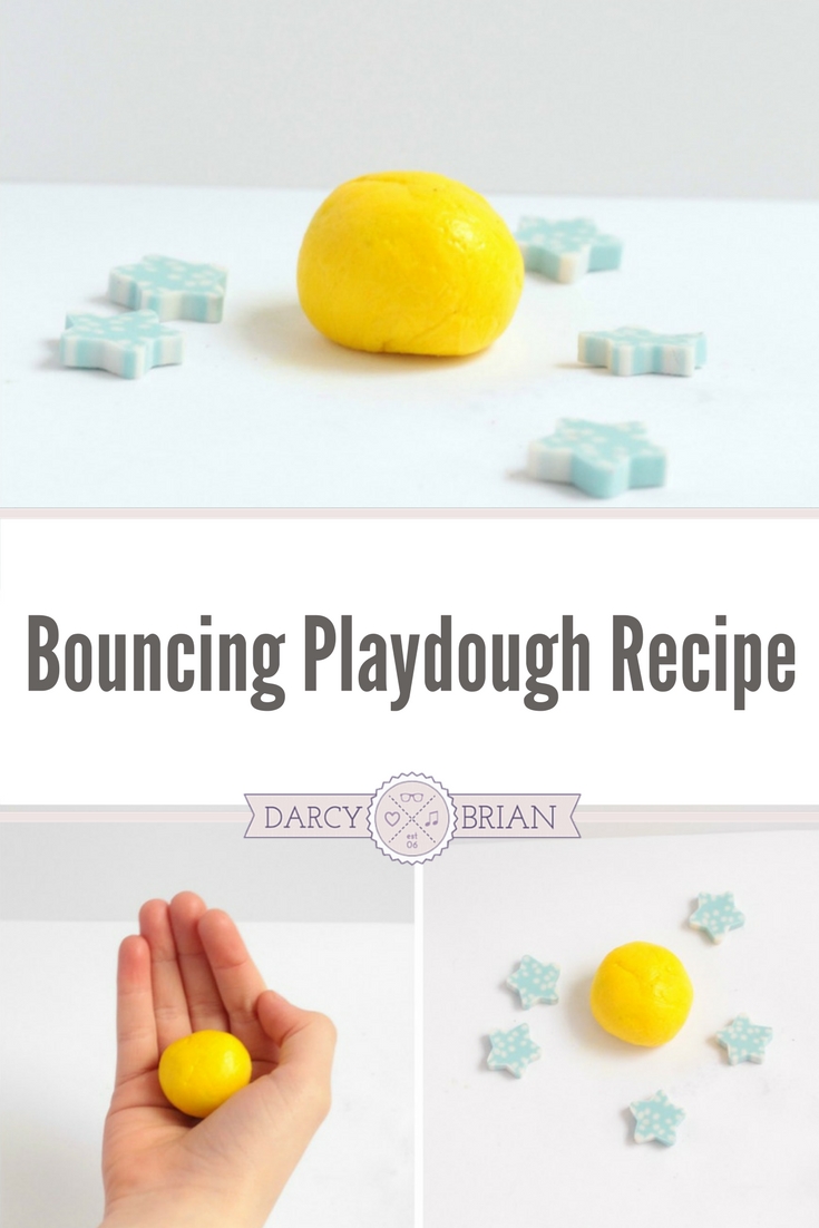 Bouncing Playdough Recipe Kids Activity