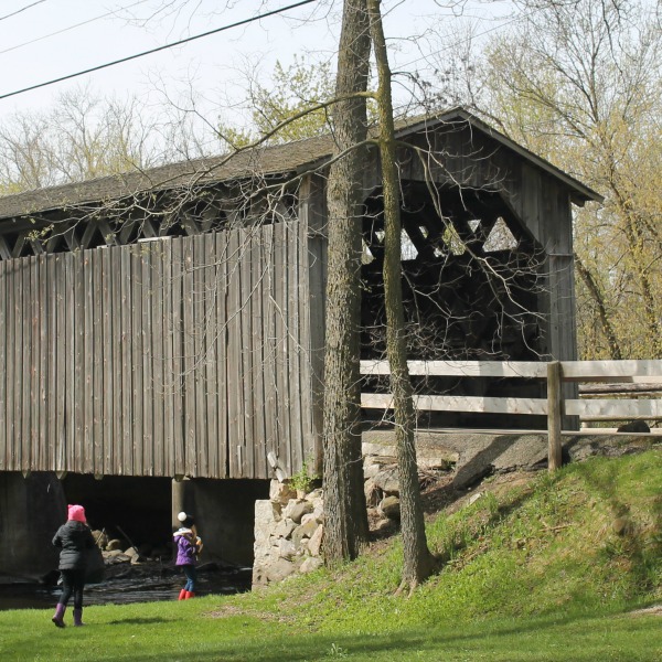 Covered Bridge Park: The Last Covered Bridge in Wisconsin