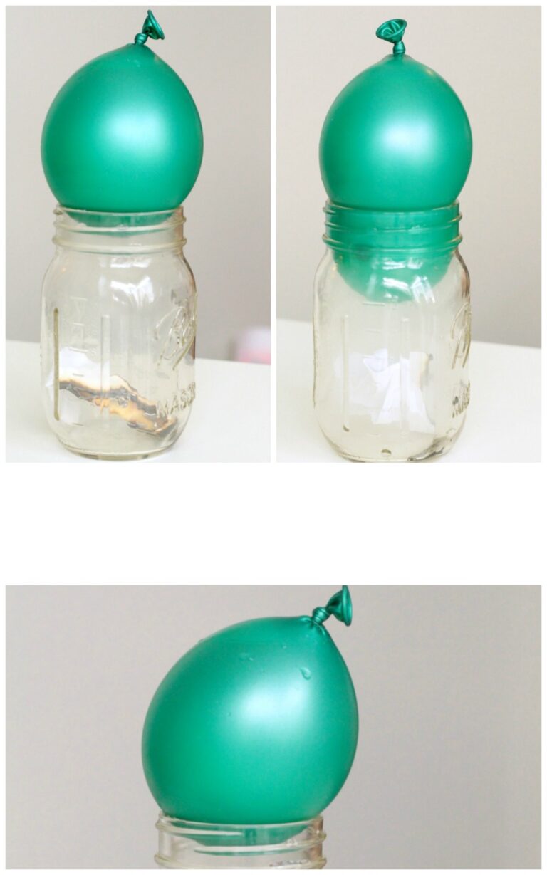 Balloon Air Pressure Experiment for Kids