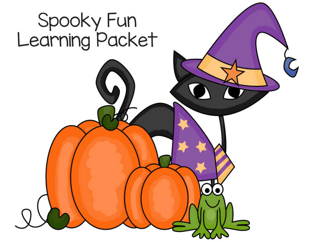 Printable Spooky Fun Learning Packet for Halloween
