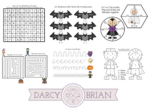 Printable Spooky Fun Learning Packet for Halloween