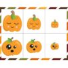 Pumpkin Size Sorting Printable Activity for Kindergarten