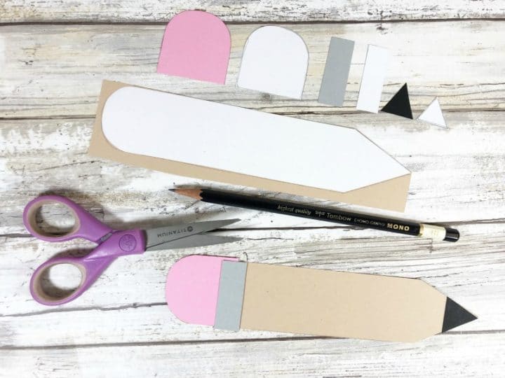Back to School Craft Stick Pencil Craft for Kids