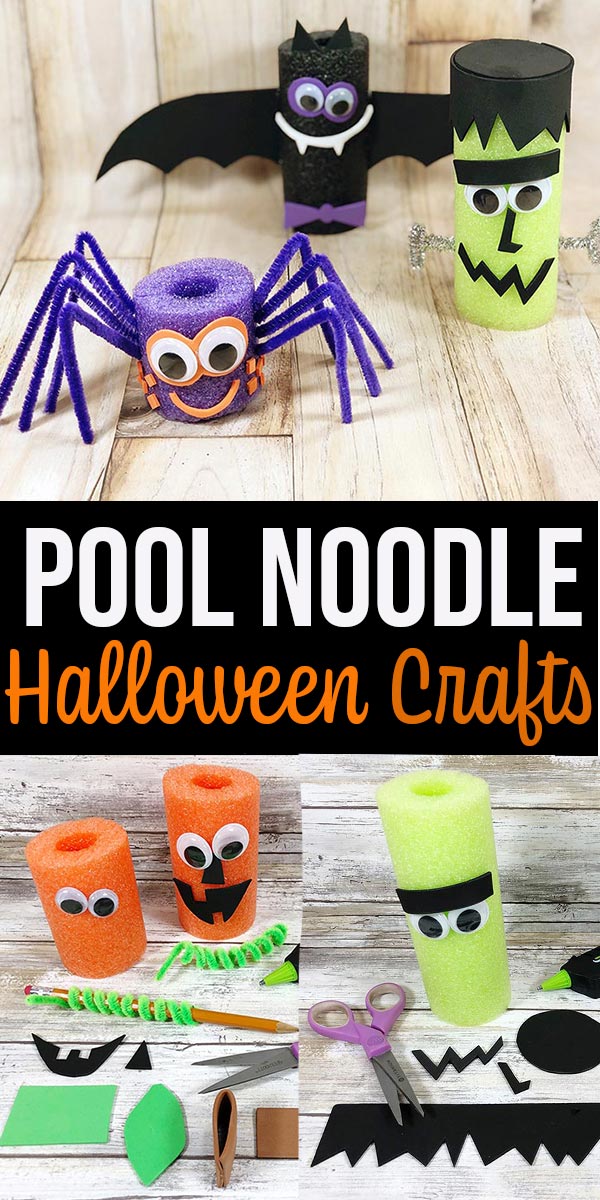 4 Halloween Pool Noodle Crafts | DIY Halloween Decorations