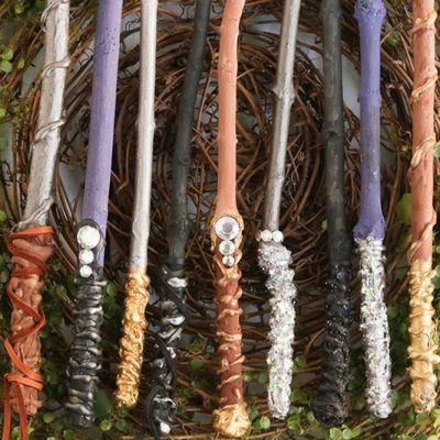 How to Make a Wizard Wand Out of a Stick | Easy DIY Wand Craft