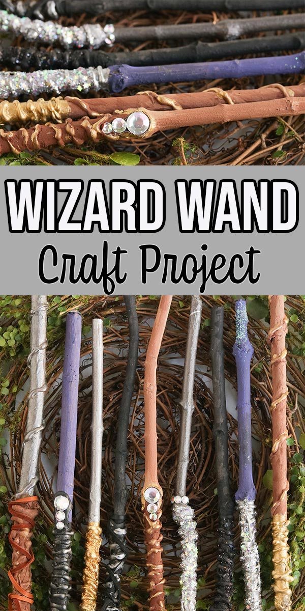 How to Make a Wizard Wand Out of a Stick | Easy DIY Wand Craft