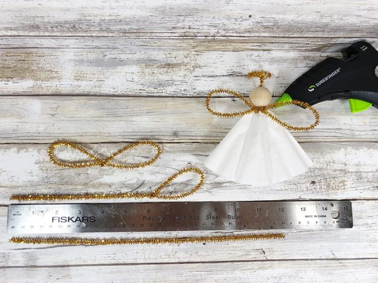 Coffee Filter Angels Christmas Ornament Craft