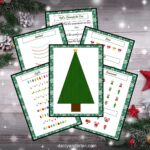 Decorate a Christmas Tree Game for Kids | Printable Dice Game