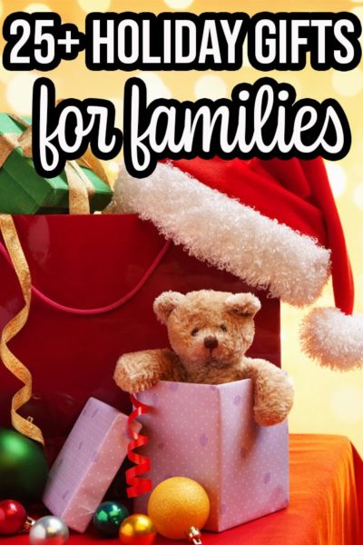 25+ Holiday Gift Ideas for Families for 2021