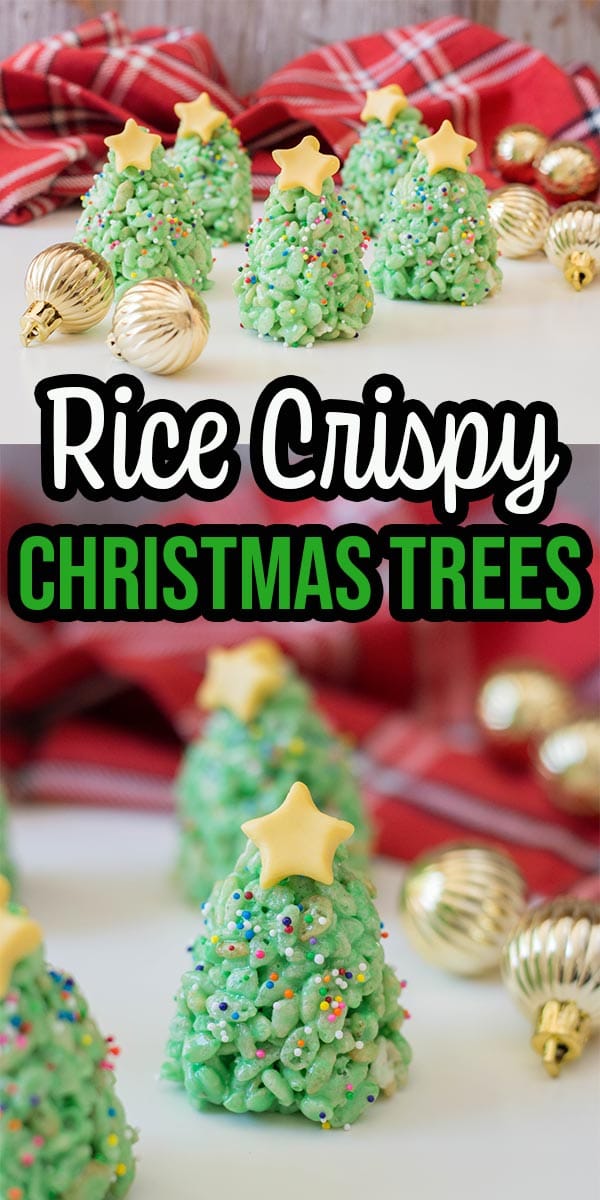 Christmas Tree Rice Crispy Treats Recipe
