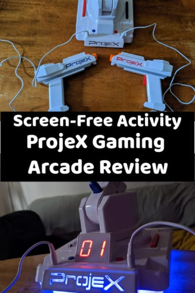 Screen-Free Activity for Kids: ProjeX Projecting Arcade Game Review