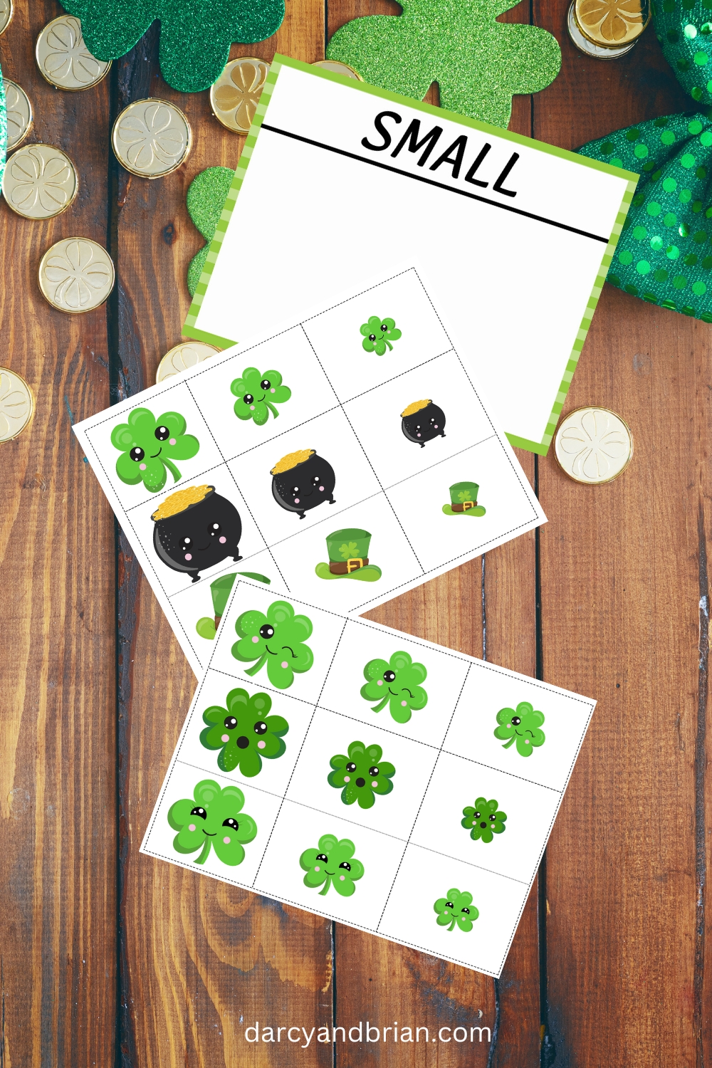 Free Kindergarten St Patrick's Day Worksheets