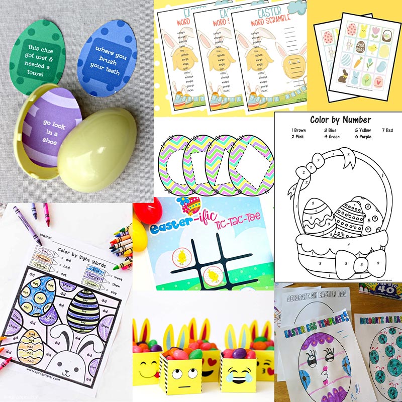 Free Easter Printables & Activities for Kids