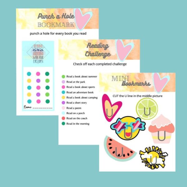 Printable Summer Reading Challenge for Kids