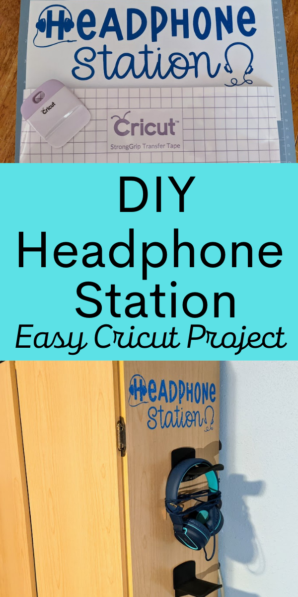 Computer Gaming Room Headphone Station Cricut Project