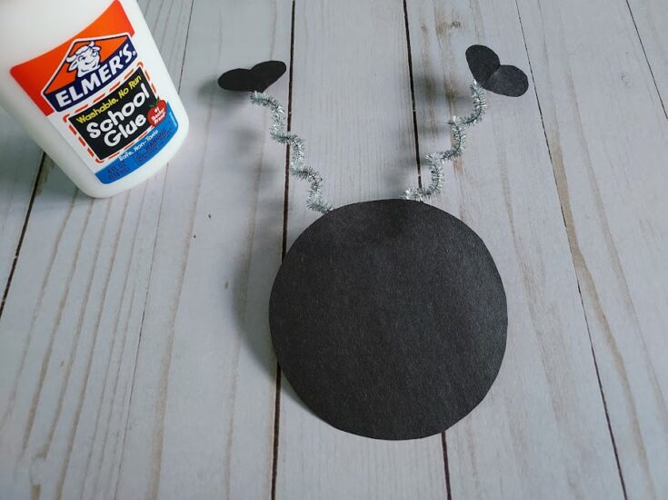 Paper Plate Love Bug Valentine's Day Craft for Kids