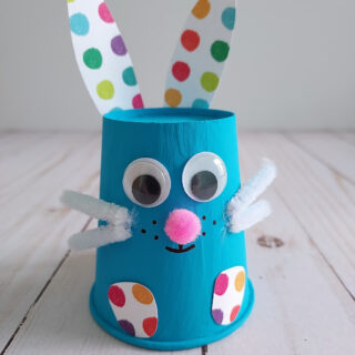 Paper Cup Bunny Craft for Kids | Fun Easter Activity