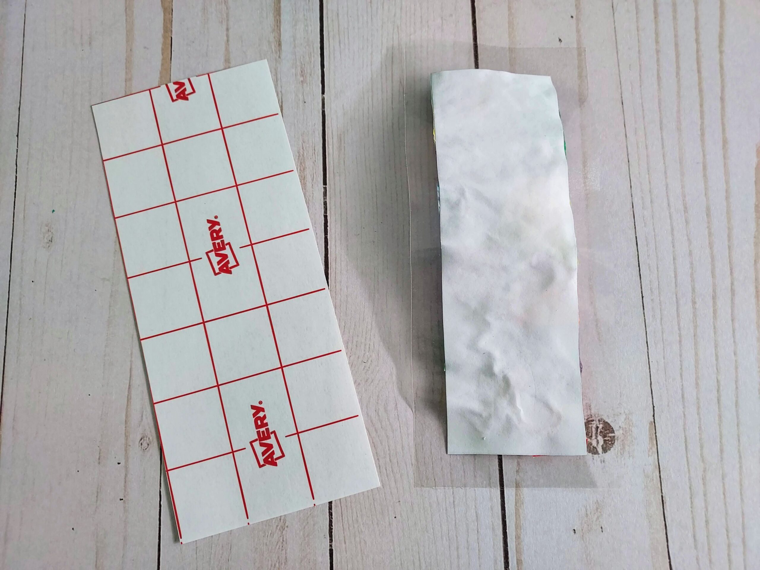 Tissue Paper Bookmark Craft for Kids