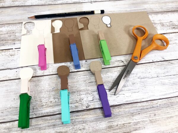 Clothespin Mermaid Craft for Kids