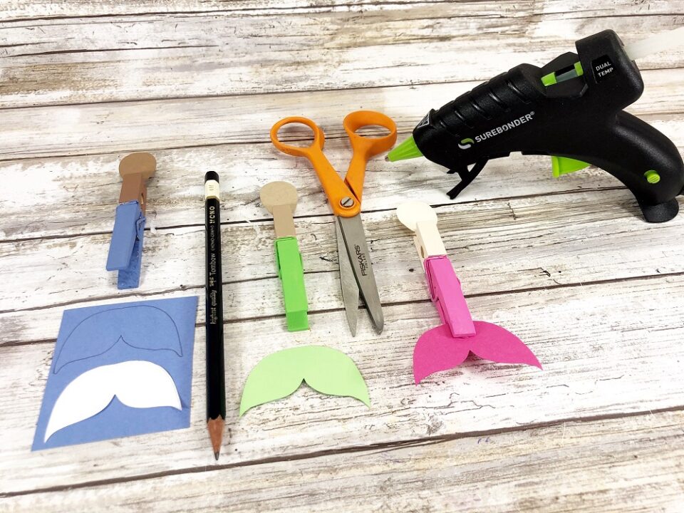 Clothespin Mermaid Craft for Kids