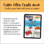 25+ Creative Coffee Filter Crafts for Kids | Fun for Fine Motor Skills
