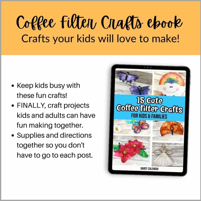 25+ Creative Coffee Filter Crafts for Kids | Fun for Fine Motor Skills