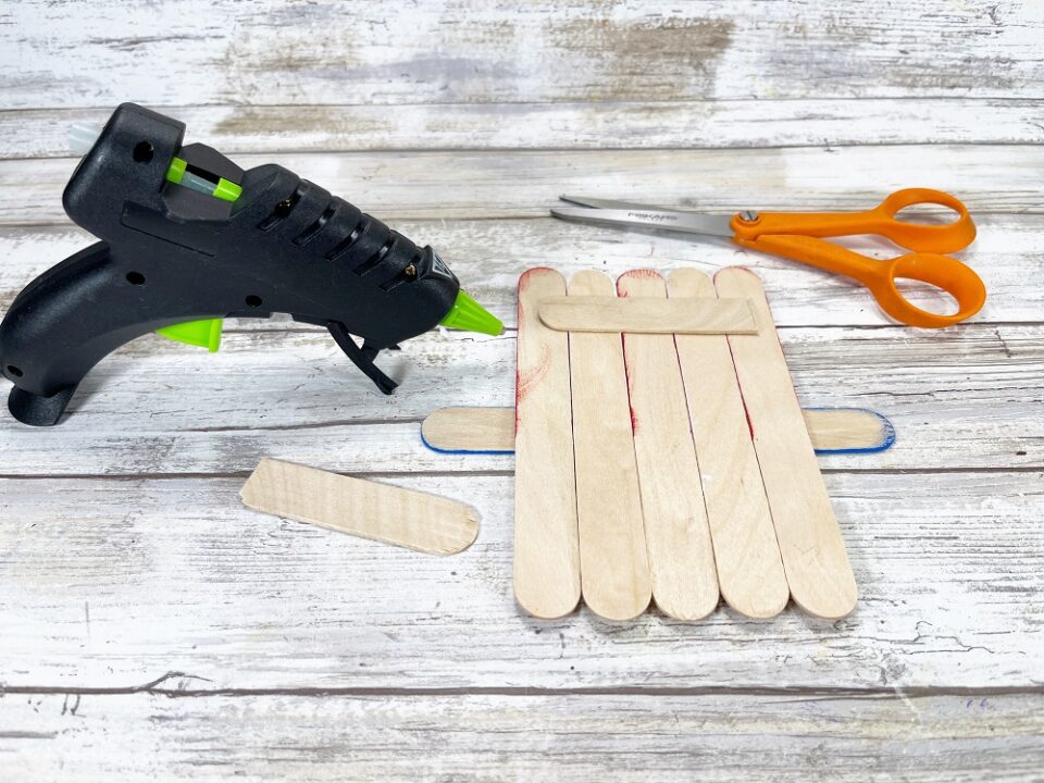 Popsicle Stick Uncle Sam Craft for Kids