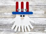 Popsicle Stick Uncle Sam Craft for Kids