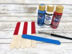 Popsicle Stick Uncle Sam Craft for Kids