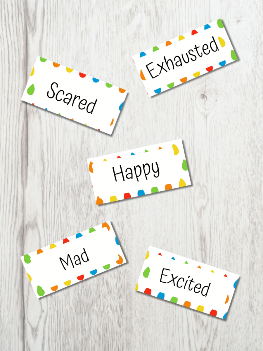 Feelings Pictionary Printable Game | Drawing & Guessing Game