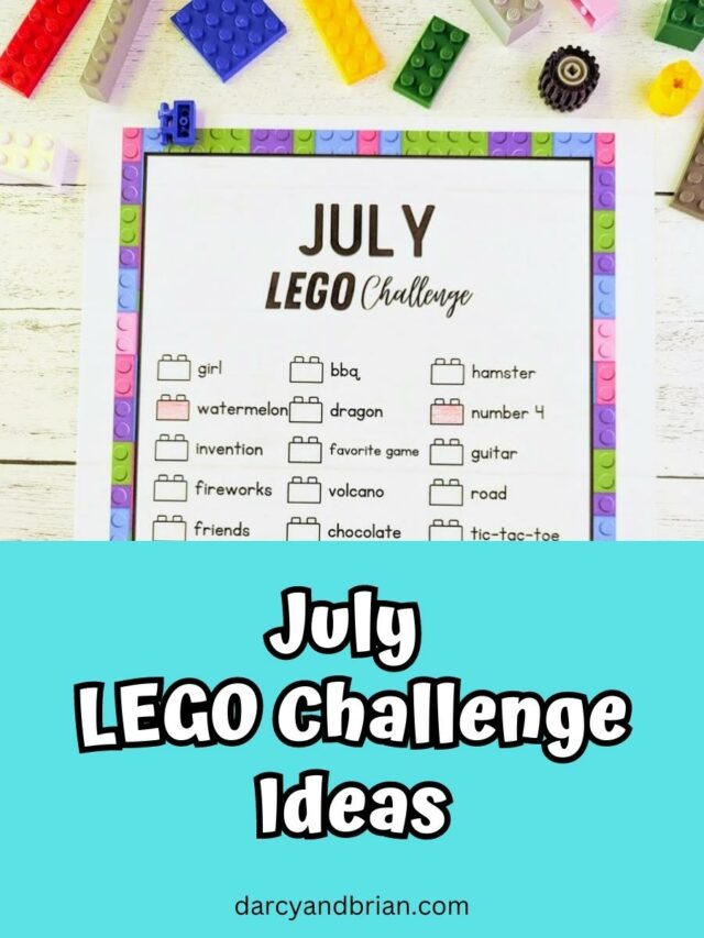July LEGO Challenge Ideas | Engaging & Entertaining Screen-Free