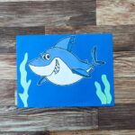 Build a Shark Printable - Engaging Fine Motor Skills Craft