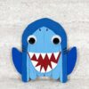 Popsicle Stick Shark Craft for Kids