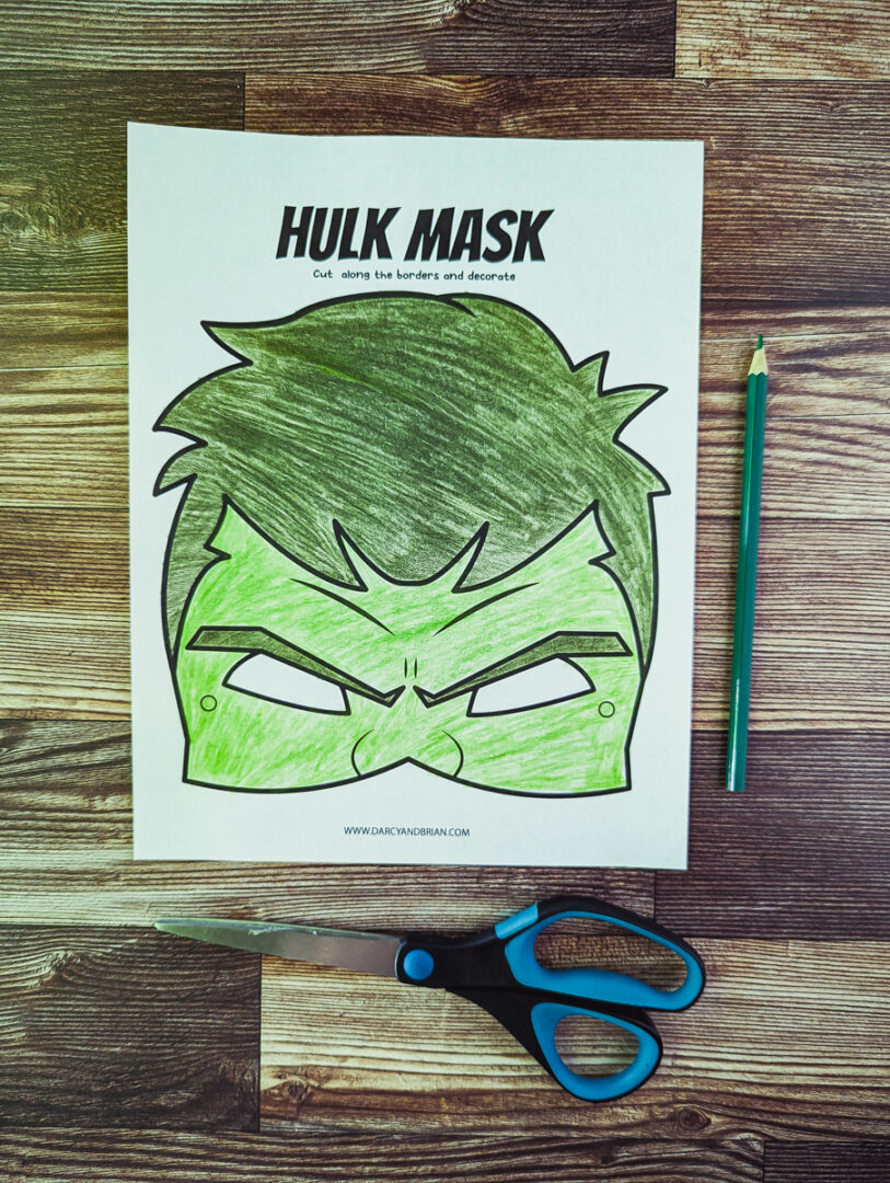 Printable Superhero Masks – Fun for Kids of All Ages!