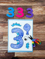 Craft a Seahorse with This Fun and Easy Number 3 Craft