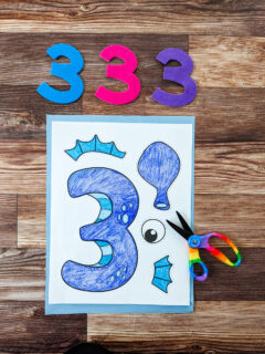 Craft a Seahorse with This Fun and Easy Number 3 Craft