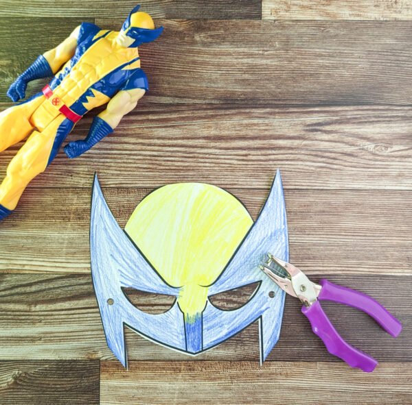 Printable Superhero Masks – Fun for Kids of All Ages!
