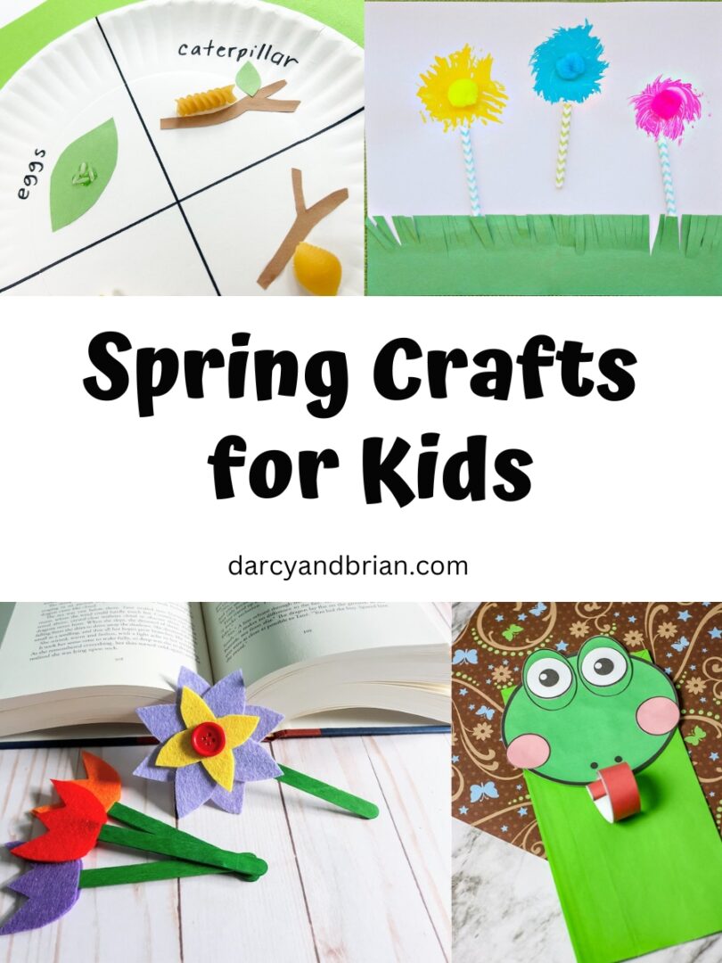 50+ Creative Craft Ideas for Kids to Make at Home or School