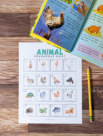 Printable Animal Scavenger Hunt for Educational Fun