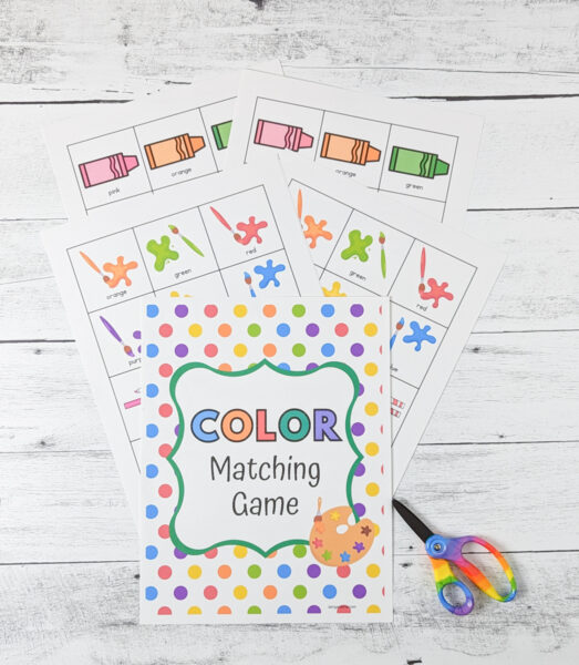 A Fun Color Matching Game for Preschoolers