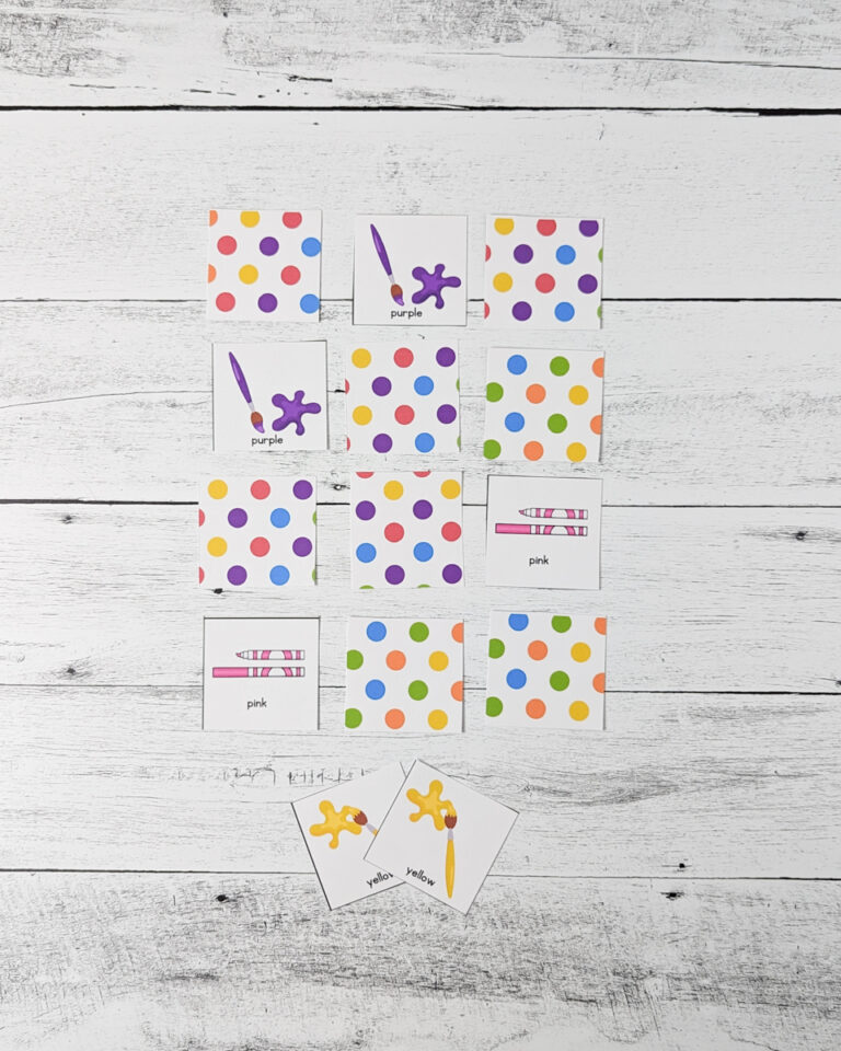 A Fun Color Matching Game for Preschoolers