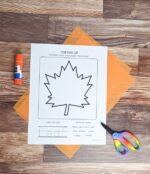 Tissue Paper Leaf Craft | Fun Preschool Fall Activity