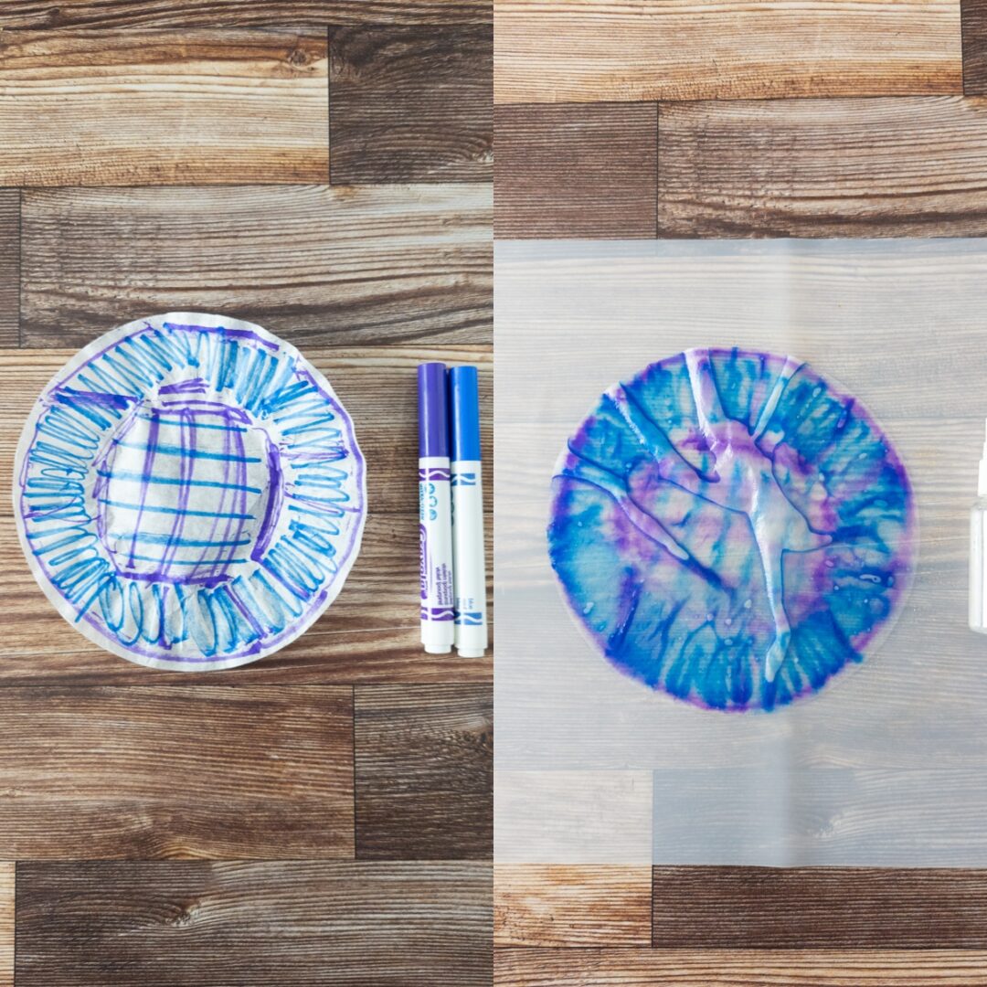 Coffee Filter Monsters | Halloween Craft for Kids